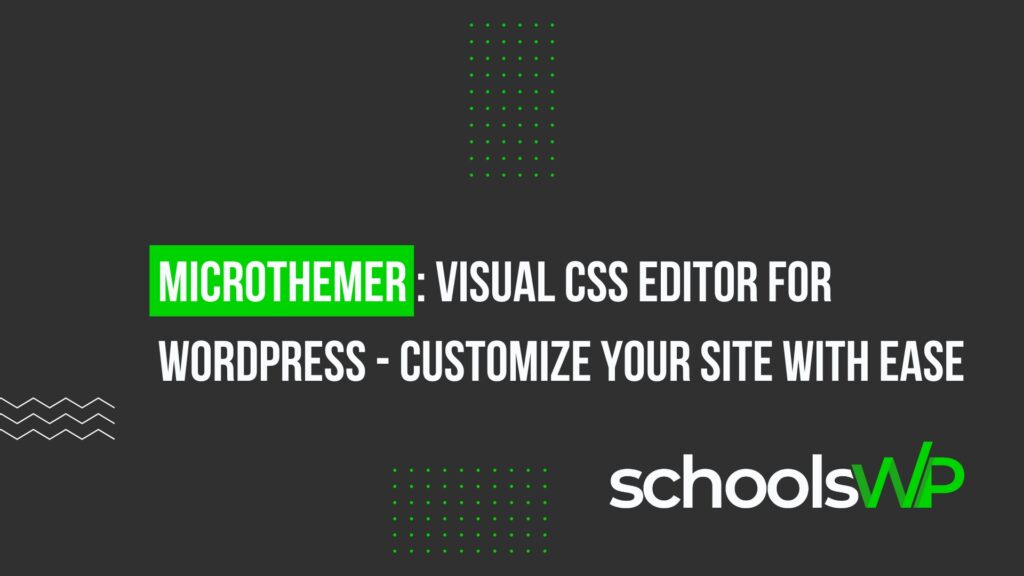 Microthemer: The Essential Visual CSS Editor for WordPress